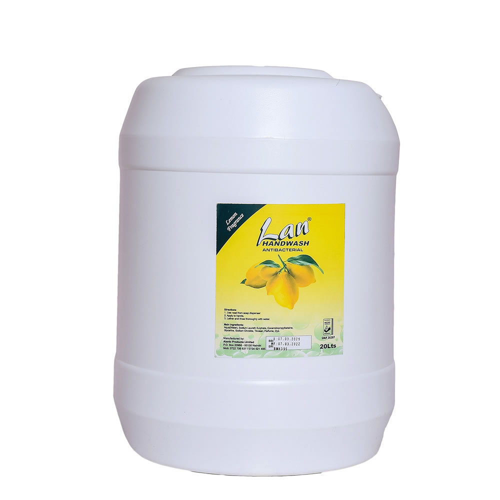 Lan Hand Wash – Antibacterial 20L Lemon Fragrance – LAN Brands