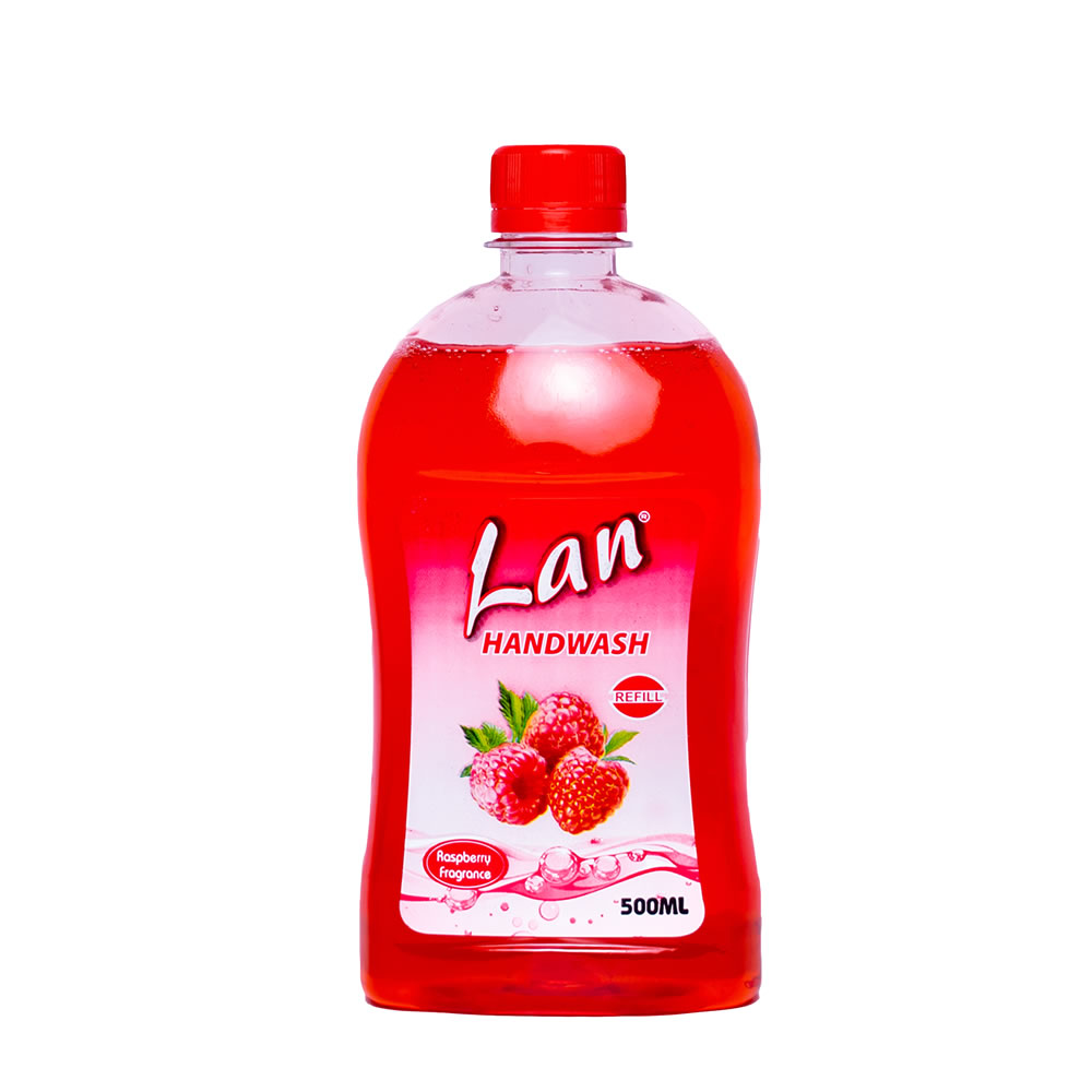 Lan Hand Wash (Refill) – 500ml Raspberry Fragrance – LAN Brands