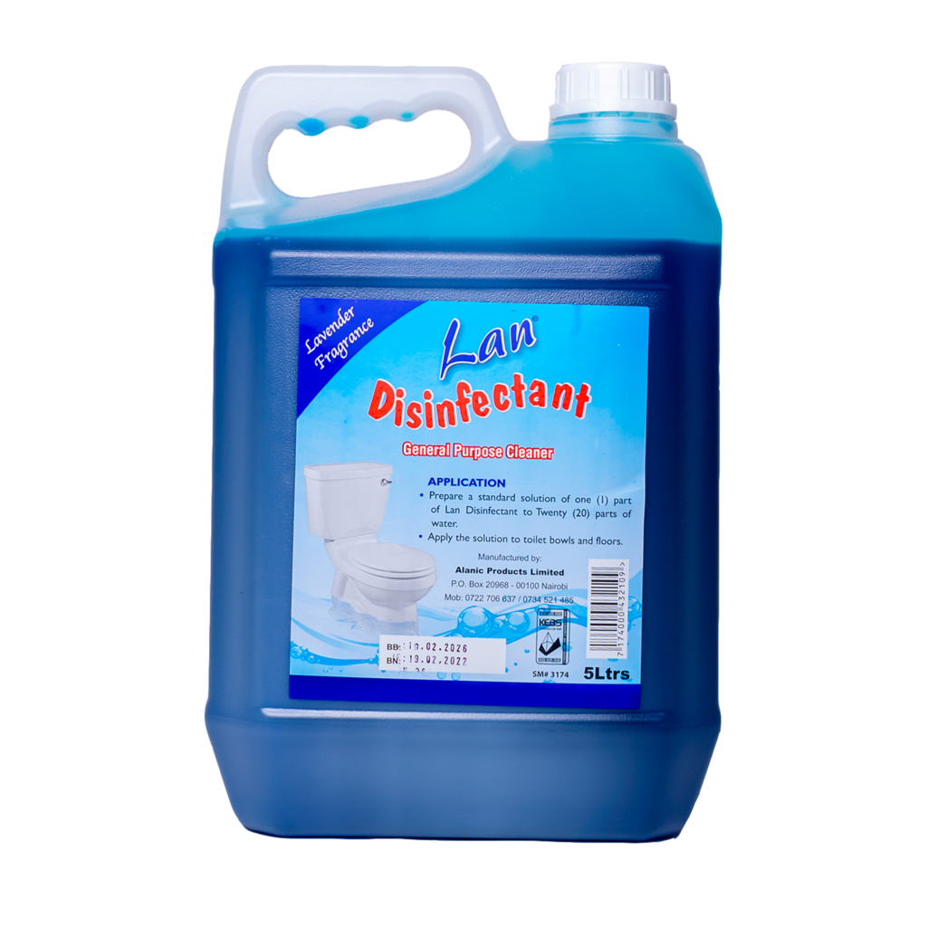 Lan Disinfectant – Lavender 5L – LAN Brands