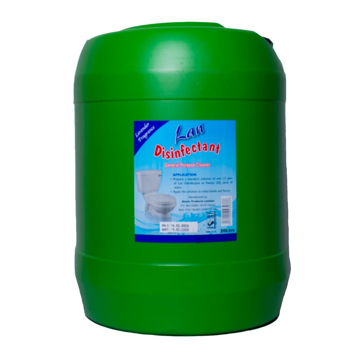 Lan Disinfectant – Lavender Green 20L – LAN Brands