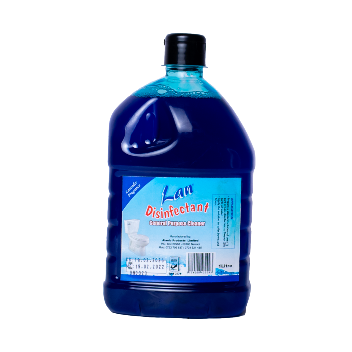 Lan Disinfectant – Lavender 1L – LAN Brands