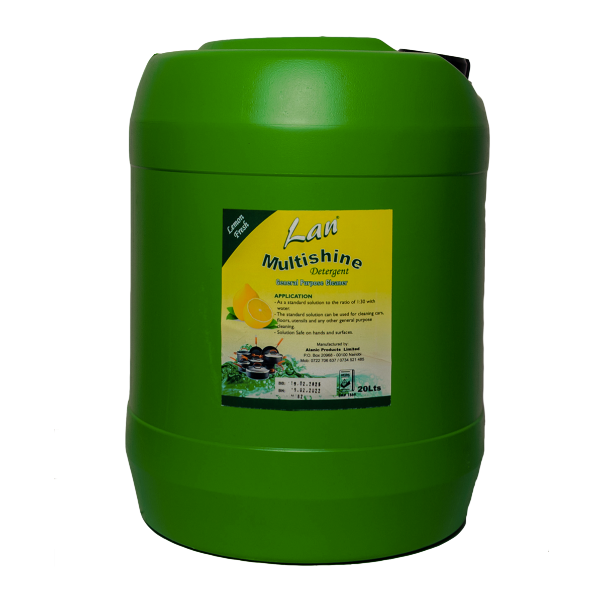 Lan Multishine Lemon- Green 20L – LAN Brands