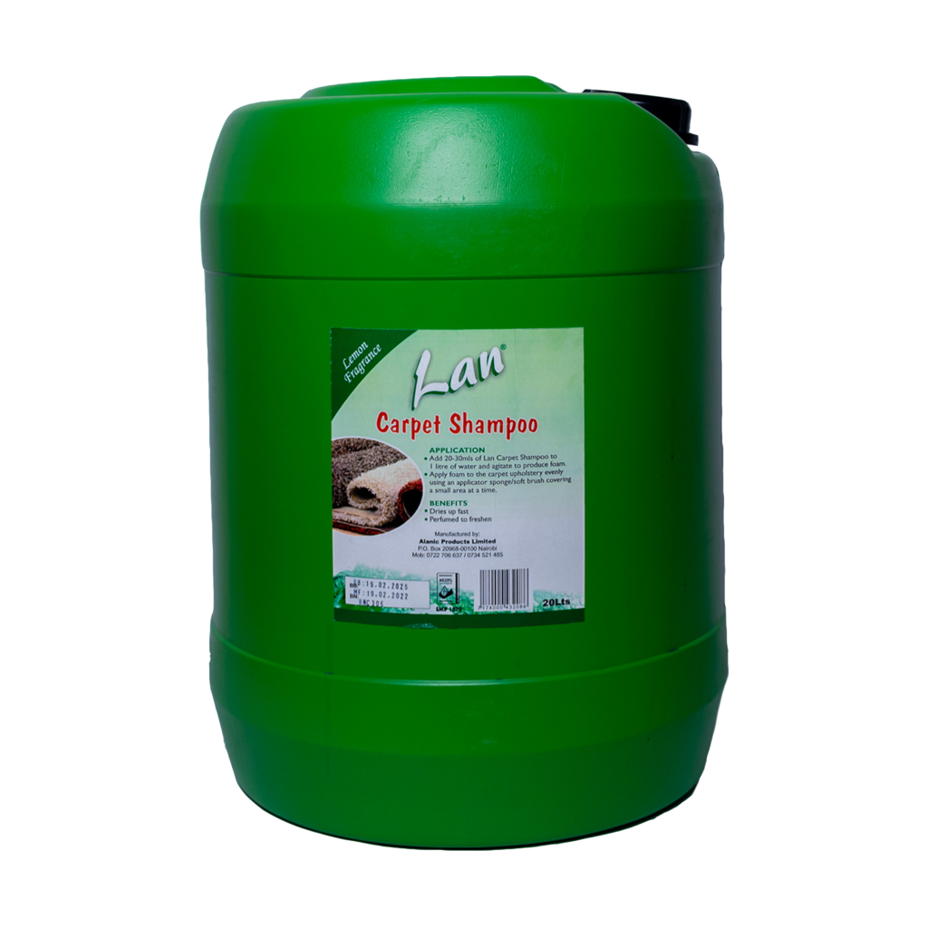 Lan Carpet Shampoo Green-Lemon 20L – LAN Brands